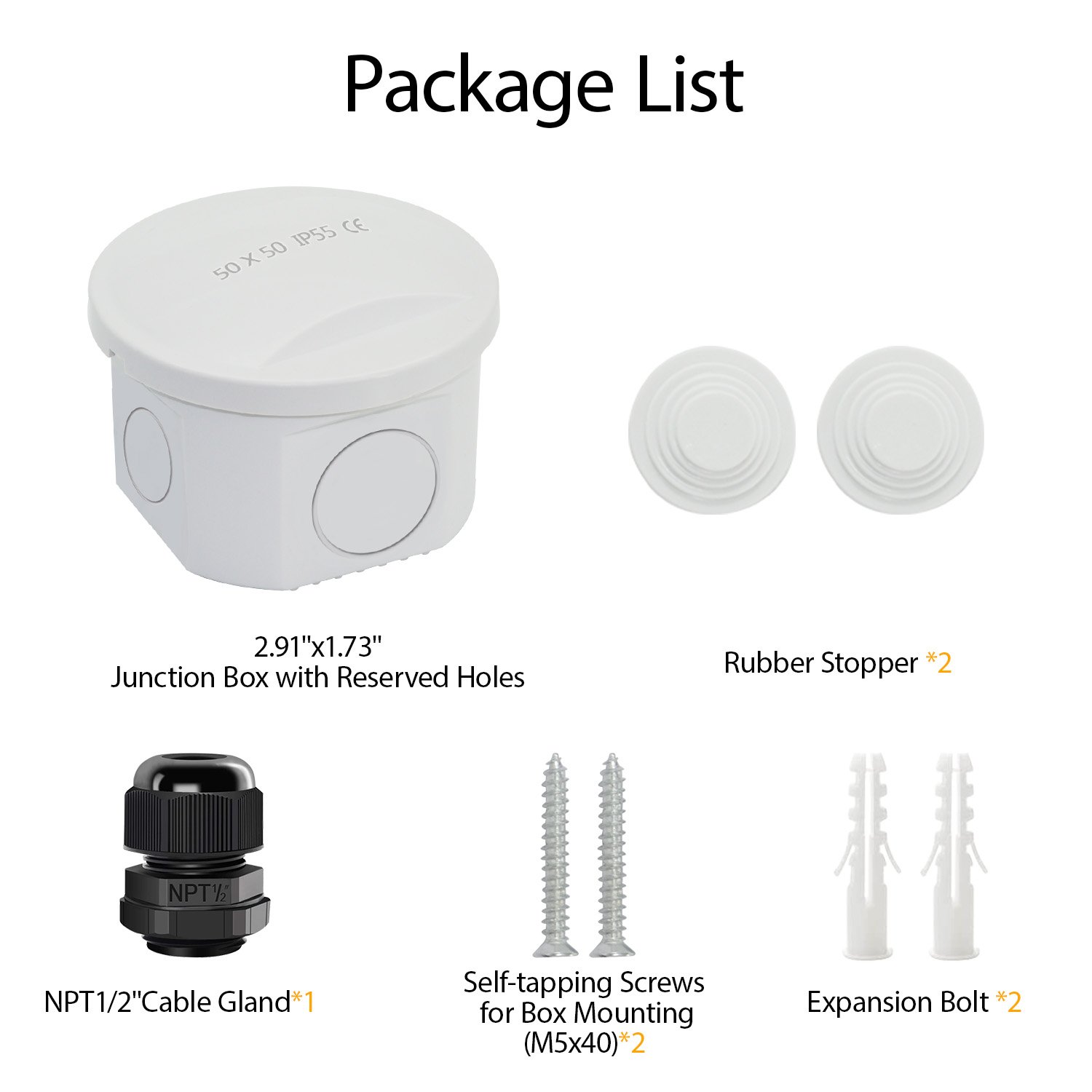 6x6 Electrical Box | LeMotech Waterproof & Durable ABS Enclosures