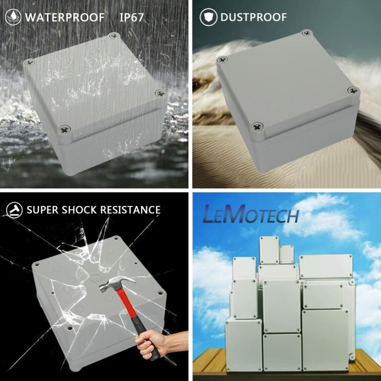 outdoor waterproof electrical box - LeMotech | Waterproof Junction Box ...